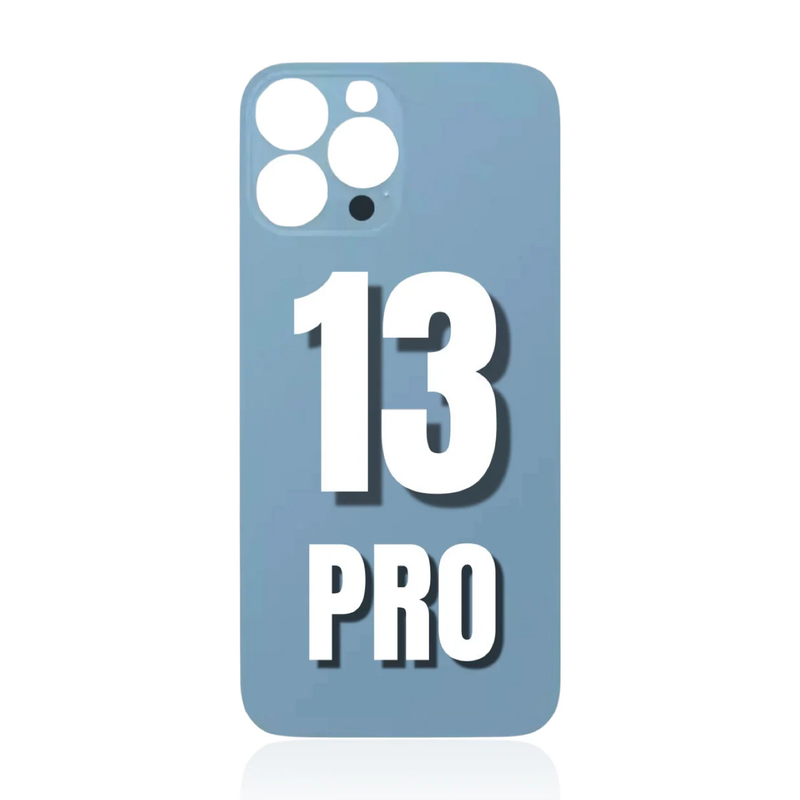 iPhone 13 Pro / Back Glass / (With Logo) / Blue – Cellspart