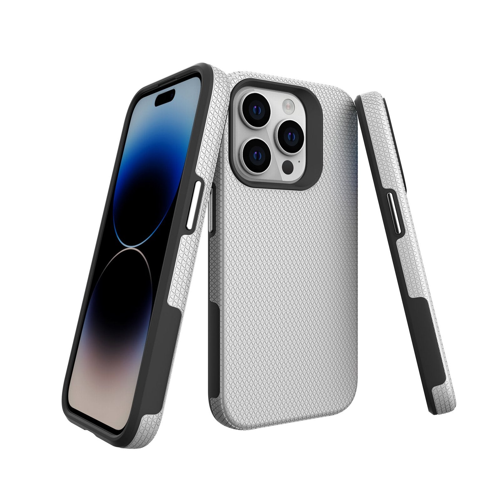 iPhone 16 Triangle Case / Silver – Cellspart